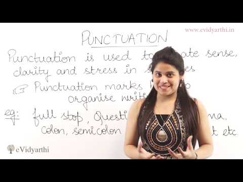 What is Punctuation ? Basic English Grammar