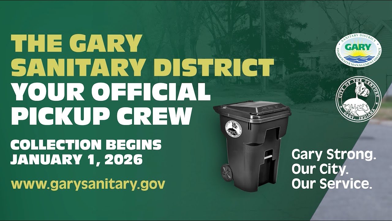 Gary Sanitary District Begins Trash Collection Jan. 1