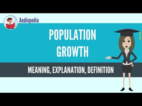 What Is POPULATION GROWTH? POPULATION GROWTH Definition & Meaning