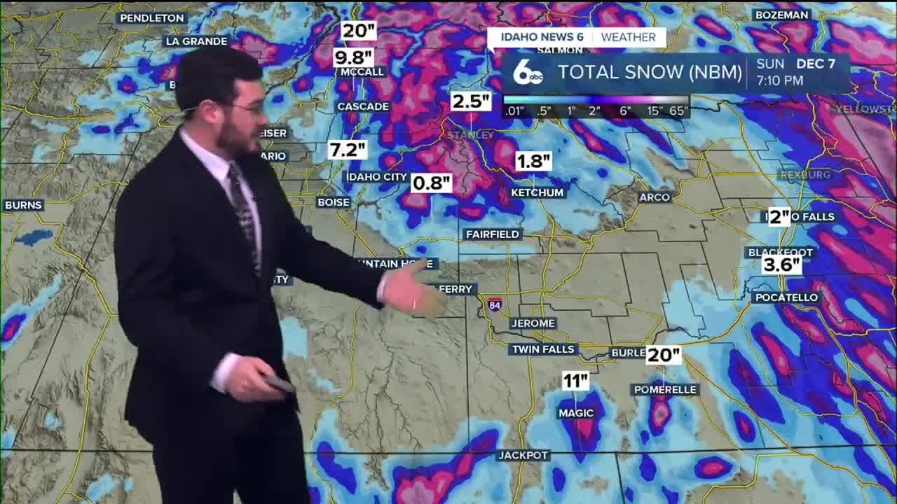 Idaho sees snow and rain roll in