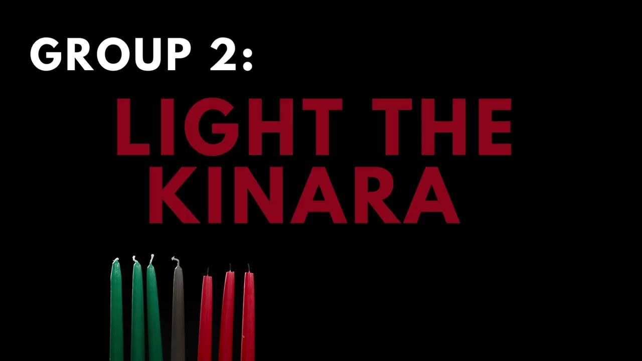 Light the Kinara for Kwanzaa