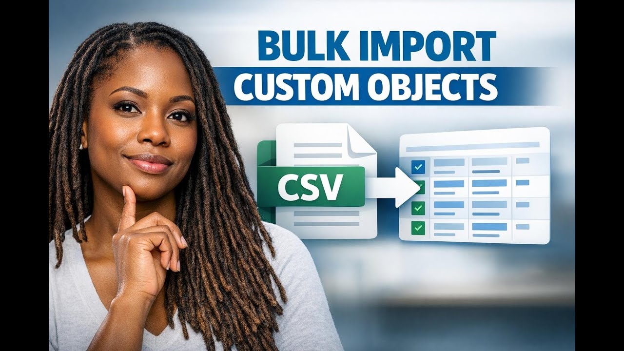 How to Bulk Import Custom Objects with CSV: Create or Update