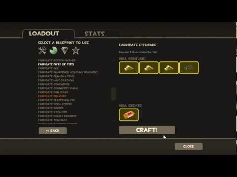 Steam Community :: Video :: Team Fortress 2 (TF2) crafting Fishcake