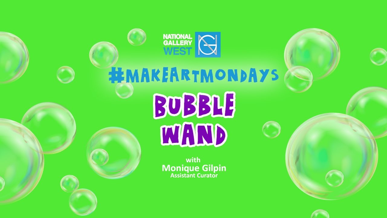 #MakeArtMondays | Bubble Wand