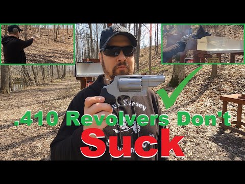 .410 Revolvers Don't Suck (S&W Governor/Taurus Judge) - Opinion and Ballistic Tests!