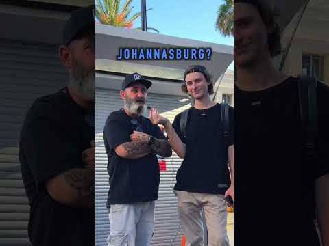 Name 3 countries that start with J! #shorts #interview #funny #hollywoodblvd