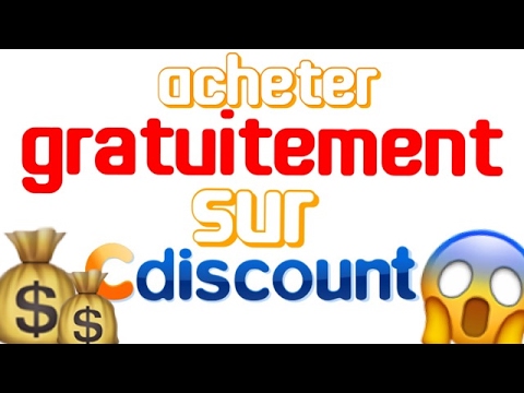 Acheter GRATUITEMENT sur Cdiscount !