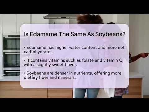 Is Edamame The Same As Soybeans? - Best Eats Worldwide