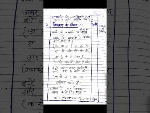 🙄swar vyanjan kaise sikhaye? Lesson plan of swar vyanjan #teach #nipunbharat #lessonplan