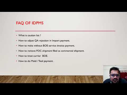 How to keep IDPMS And EDPMS clean Part I