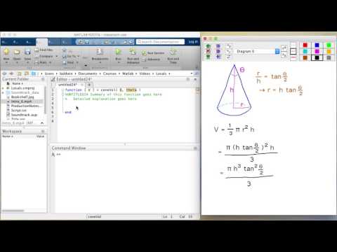Local Variables in Matlab