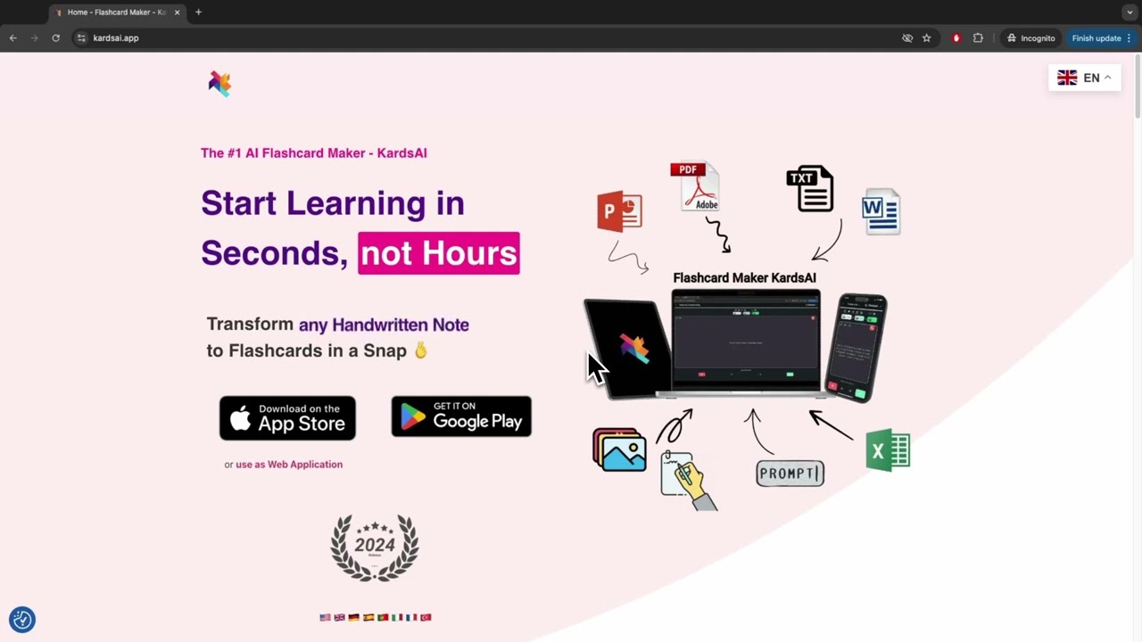 Learn Anything Faster with KardsAI