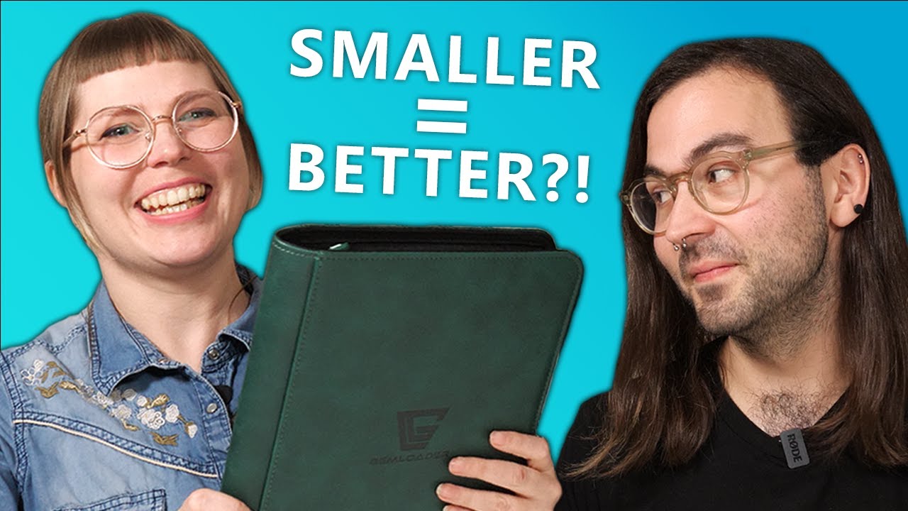 FINALLY! A Toploader binder, but smaller! NEW Gemloader review!