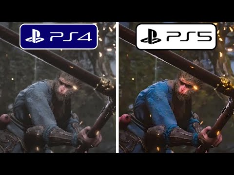 Black Myth Wukong PS4 vs PS5 Graphics Comparison