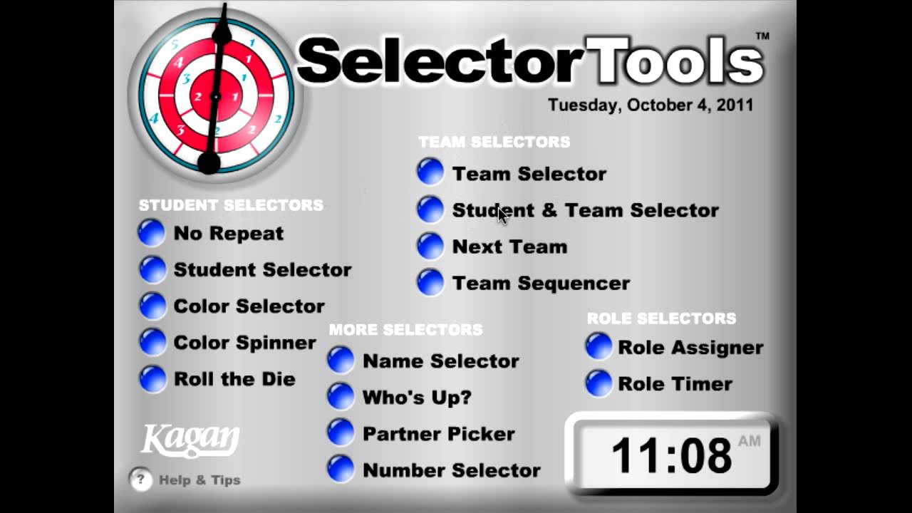 SelectorTools Demo: Overview