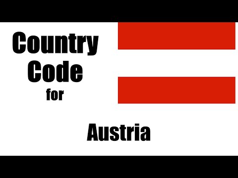 Austria Dialing Code - Austrian Country Code - Telephone Area Codes in Austria