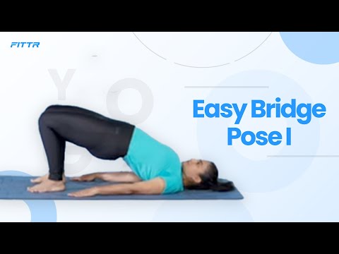 How To Do Easy Bridge Pose I/ Setu Bandhasana 1 | Exercise Video