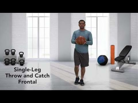 How To Do A Medicine Ball Sideway Single Leg Throw and Catch – Irene ...