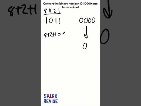 OCR GCSE Computer Science Exam Question Hexadecimal Conversions