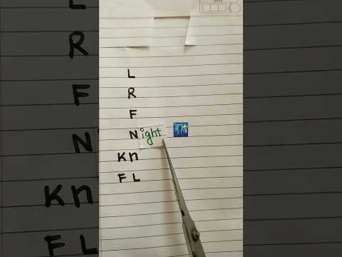Do you know any other words that end with "ight"? #shorts