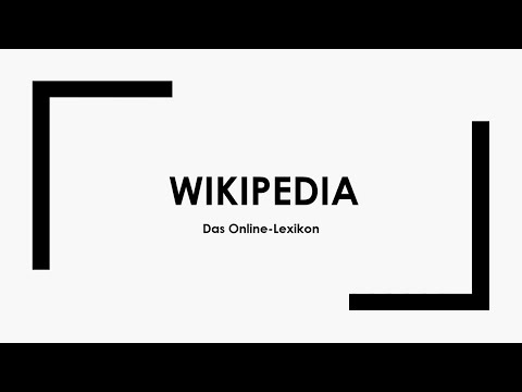 Wikipedia einfach und kurz erklärt