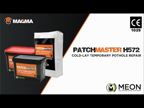 Product Video | PatchMaster H572 Cold lay Temporary Pothole Repair Presented by Meon