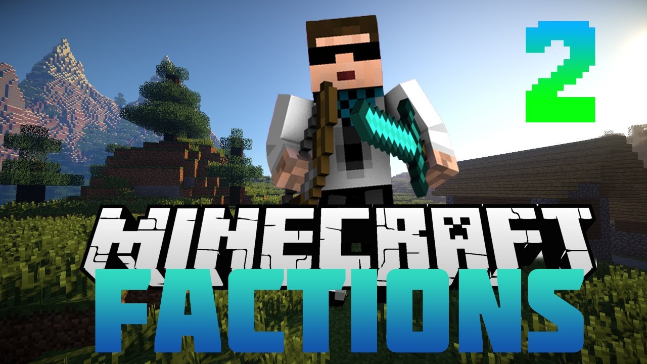 Minecraft FACTION Server Lets Play- FIRST RAID - Ep 2
