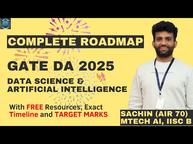 Complete GATE DA 2025 Roadmap: A Comprehensive Guide with Free ...