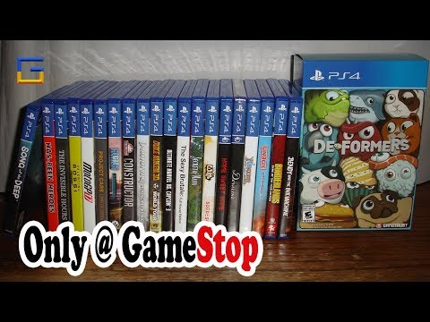 GameStop Exclusive PS4 Games Collection