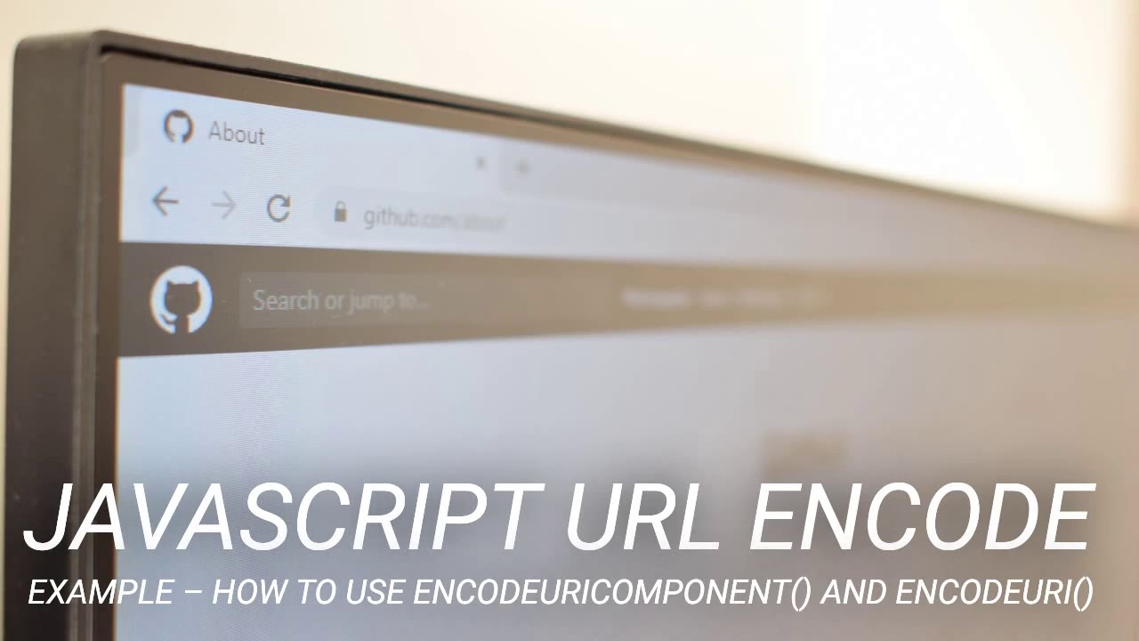 JavaScript URL Encode Example – How to Use encodeURIcomponent() and encodeURI()