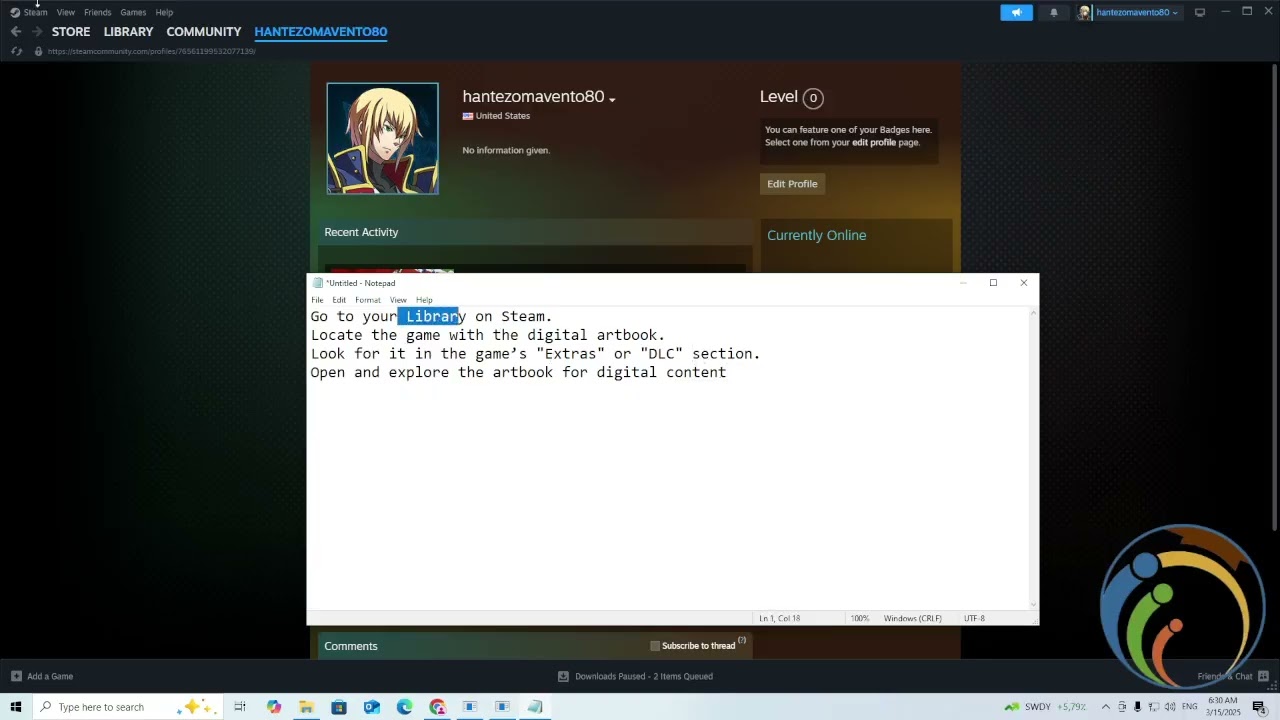 How to Access Steam Digital Artbook