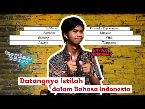 KANAL BASADAYA - Asing Didengar Padahal Istilah Bahasa Sendiri