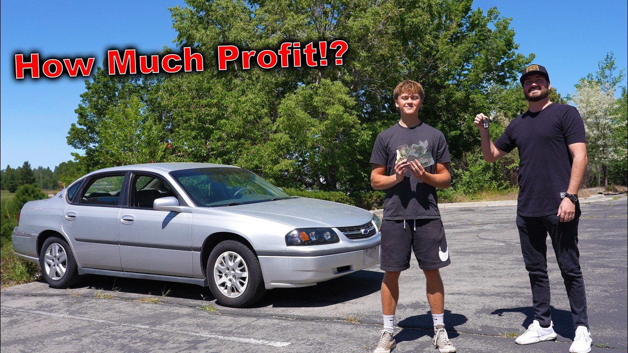 We Sold Our Car Flip! Here's How Much We Actually Made...