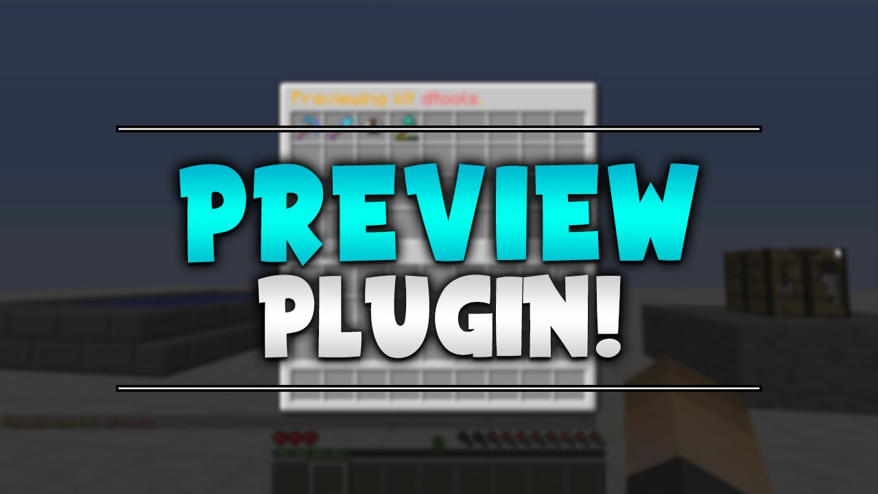 PREVIEW KITS! | Minecraft Plugin Tutorial