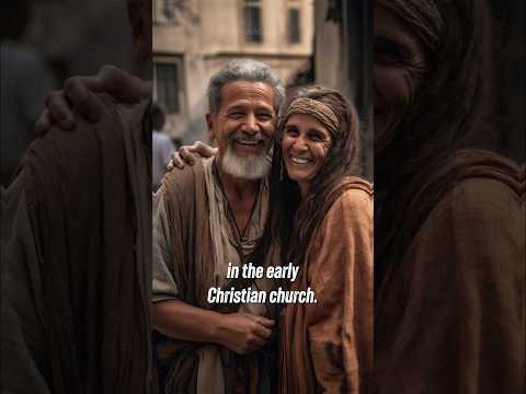 Bible Story of Aquila and Priscilla 😱 #Bible #Christian #Jesus #youtubeshorts