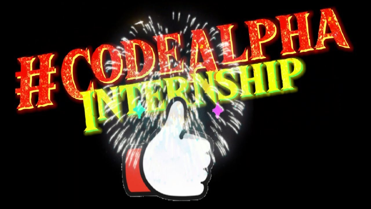 CodeAlpha Internship Project on Full Stack Web Development