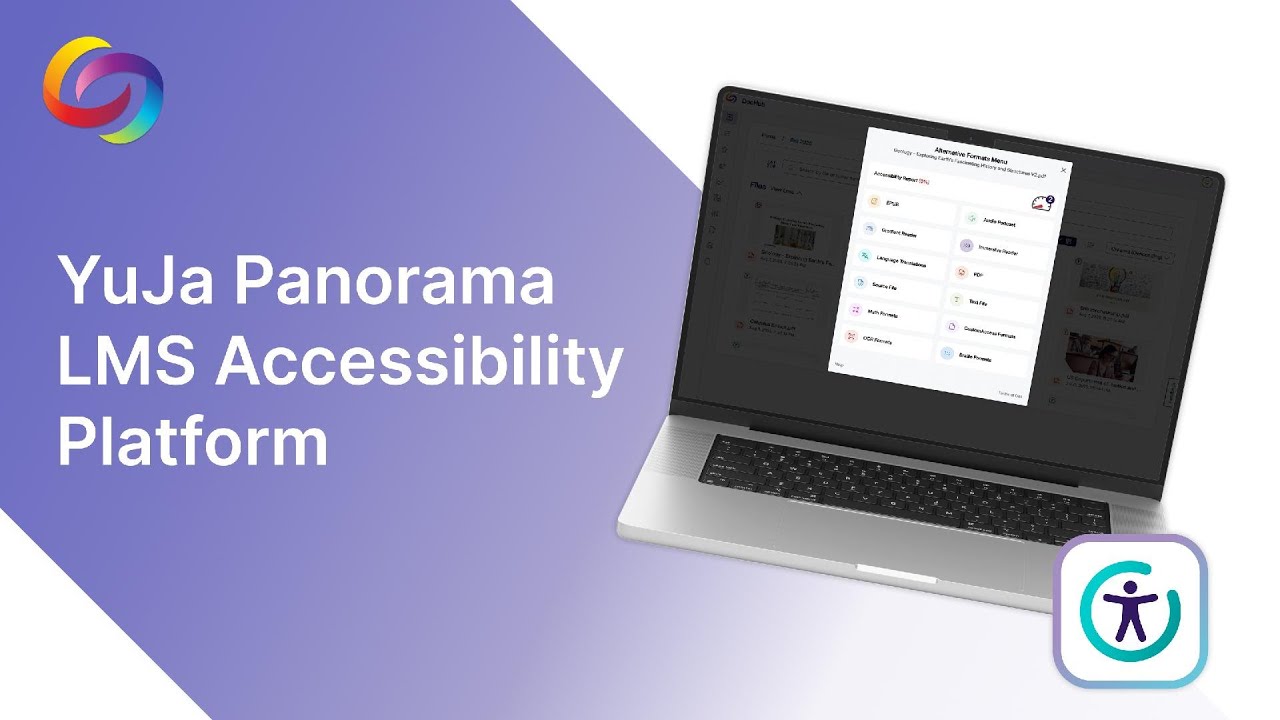 YuJa Panorama LMS Accessibility Platform
