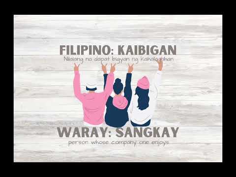 learn waray words with us ♡