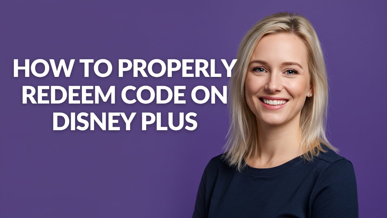 HOW TO PROPERLY REDEEM CODE ON DISNEY PLUS - Julia'sTutorials