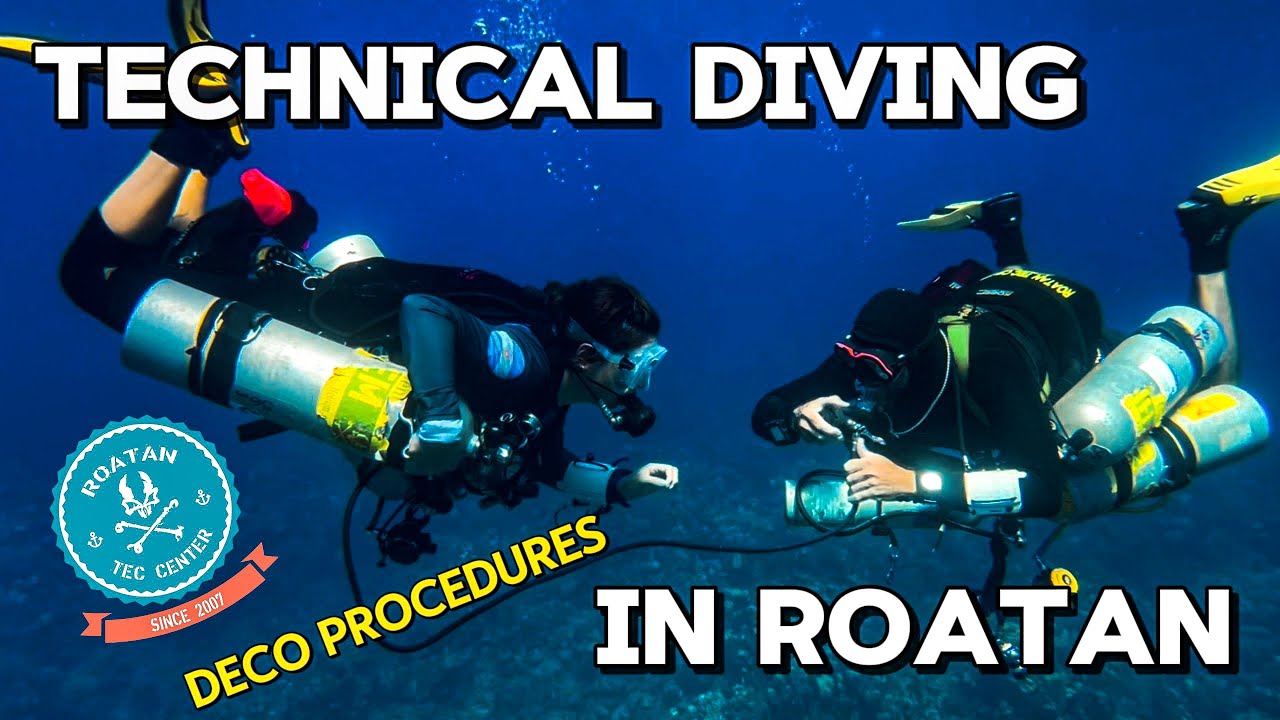 Decompression Procedures Technical Diving Course in Roatan | @DIVEWITHB