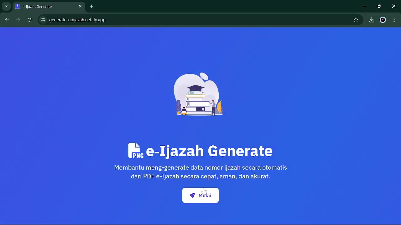 CARA MENDAPATKAN NOMOR IJAZAH DARI PDF e-IJAZAH SECARA OTOMATIS!