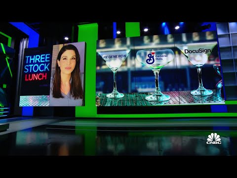 Three-Stock Lunch: Regeneron, General Mills and DocuSign