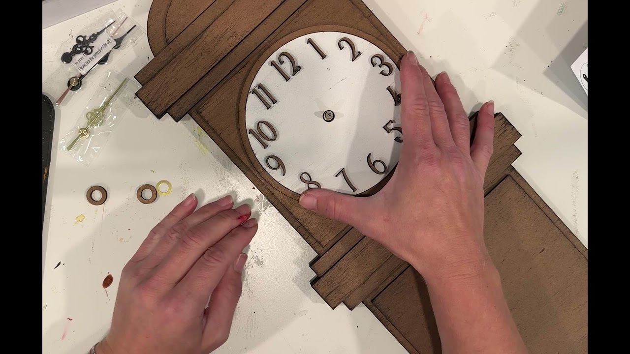 Closer look at the clock mechanism kit!