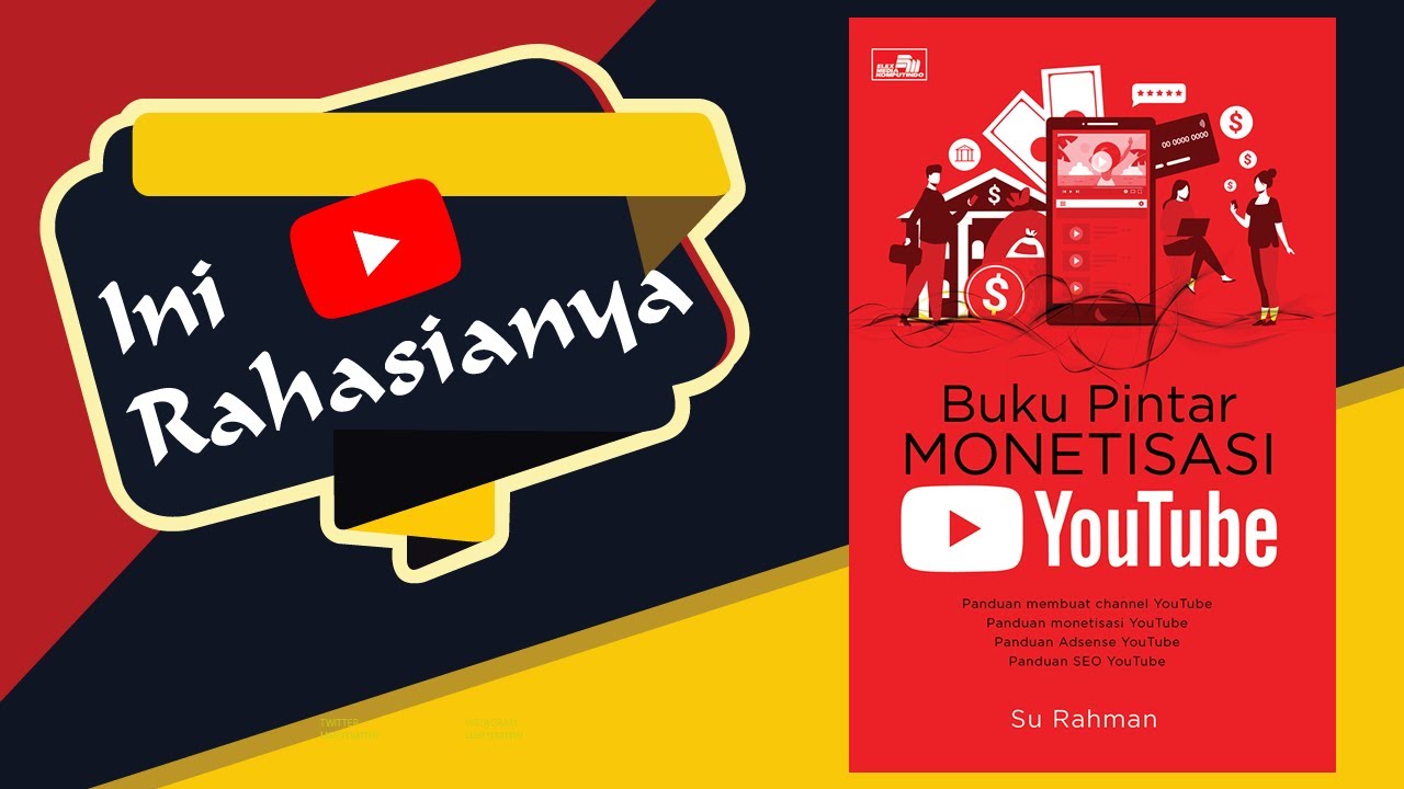 Buku Monetisasi YouTube Karya Su Rahman