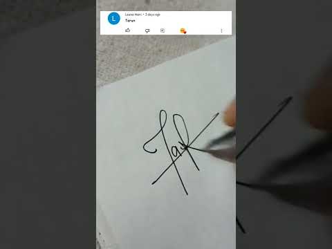 Tarun name signature | ArTwarT #shorts