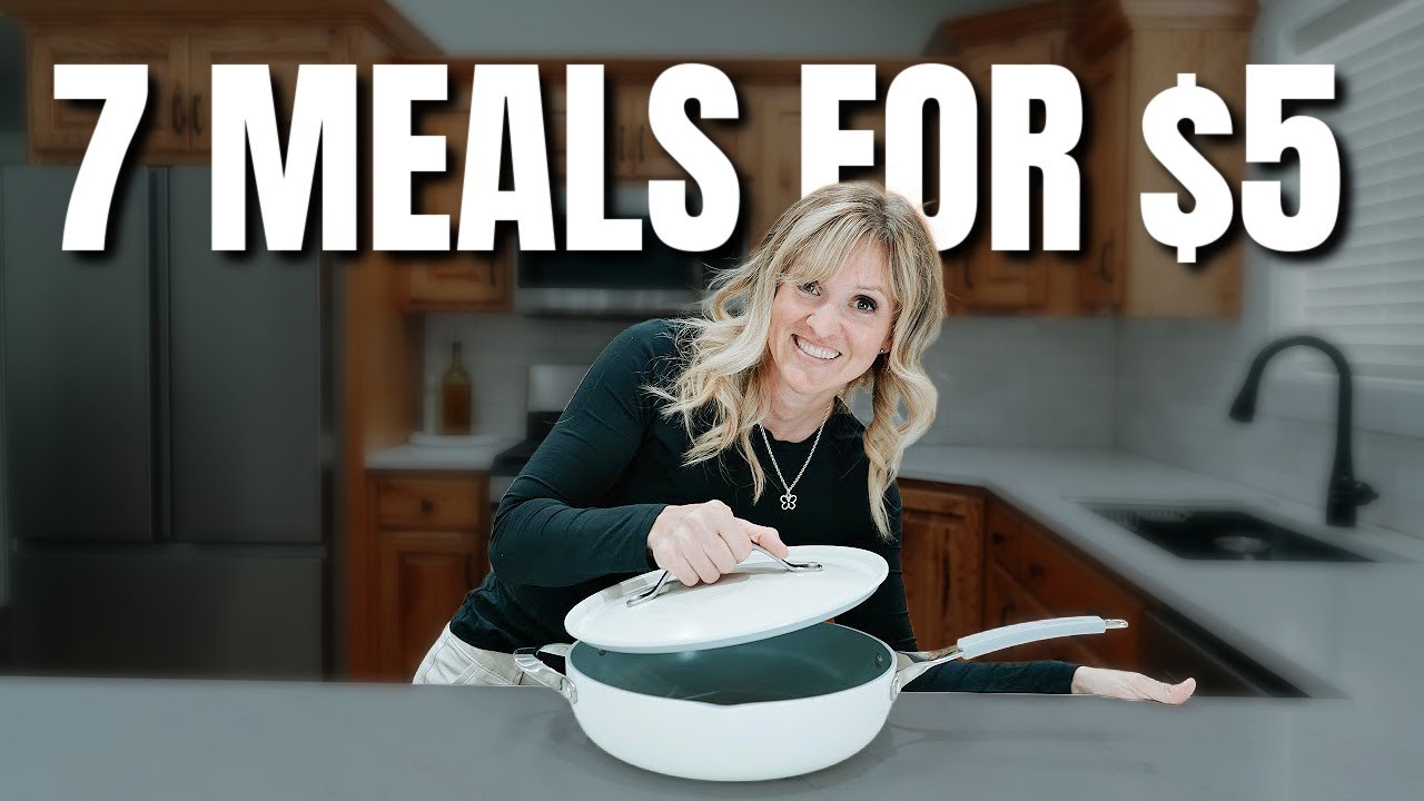 $5 Family Meals | FIVE Quick & Easy Cheap Dinner Recipes Made EASY!