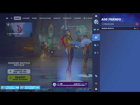 Fortnite siphon trial lIVE🔴