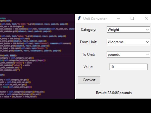 Unit Converter App Using Python – Watch How It Works!