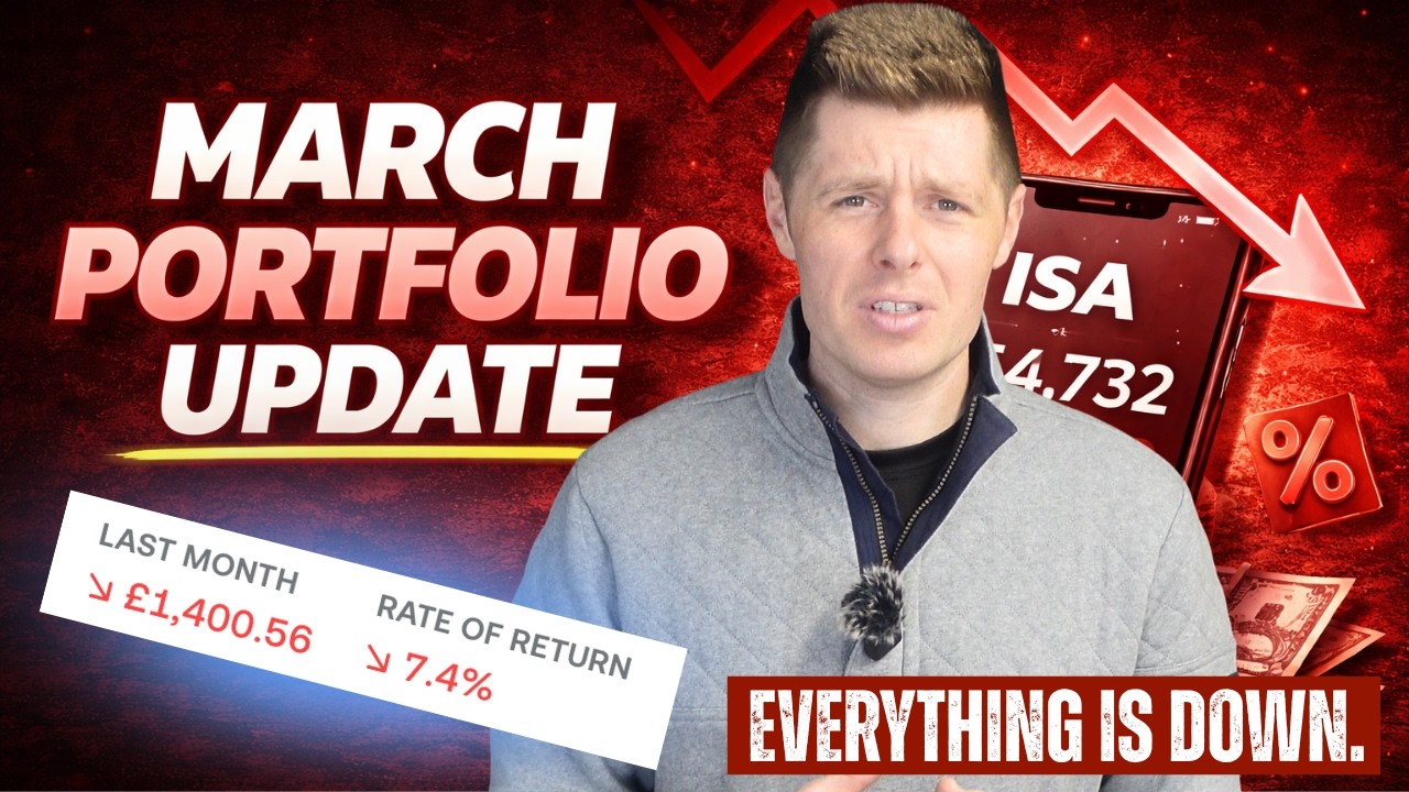 £1,400 Down in 1 Month?! My March ISA Portfolio Update