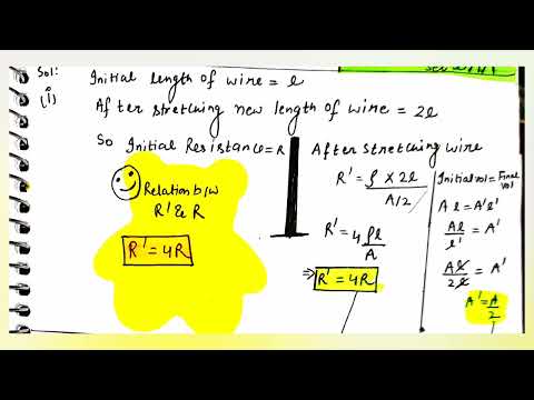A conductor of length l is connected across an Ideal cell of emf E